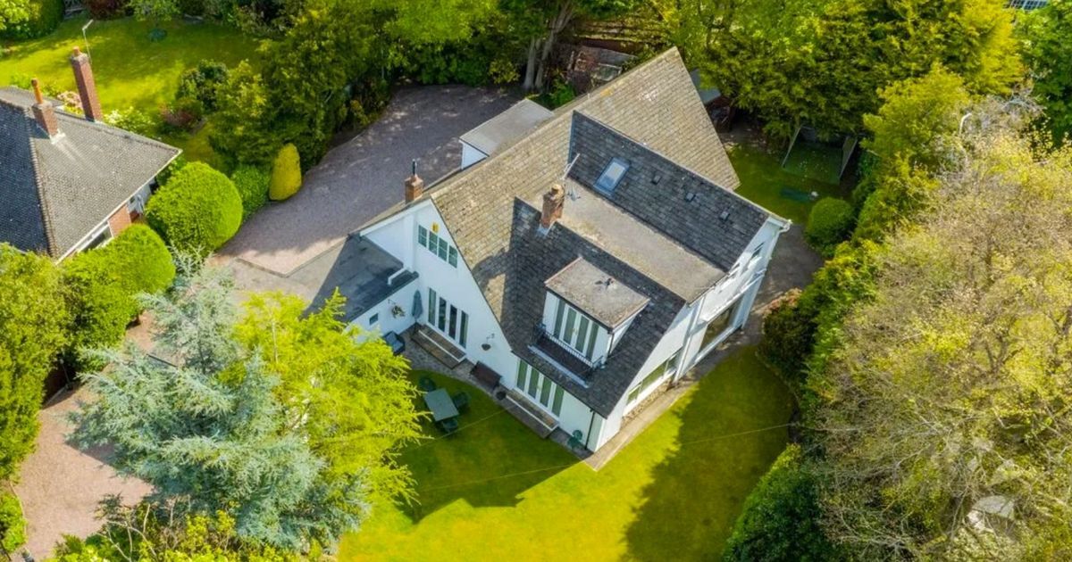 Five-bed mansion hidden in secluded spot back on the…