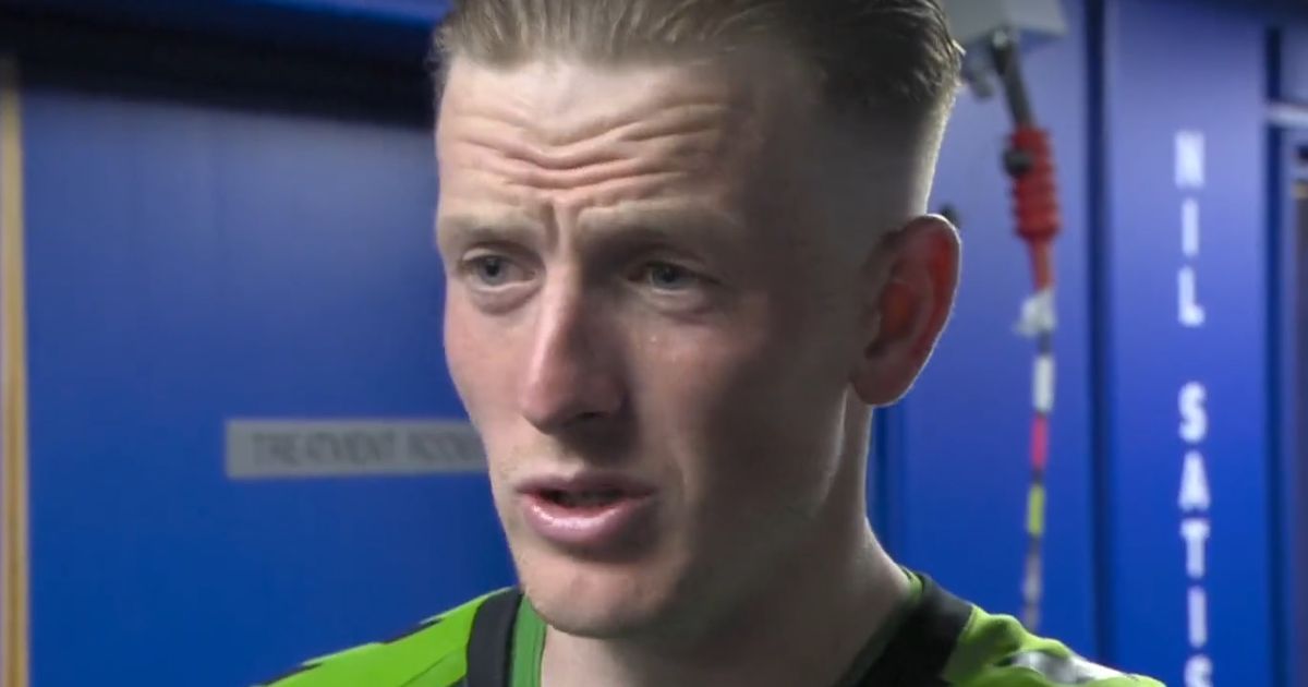 Jordan Pickford speaks out on change at Everton with…