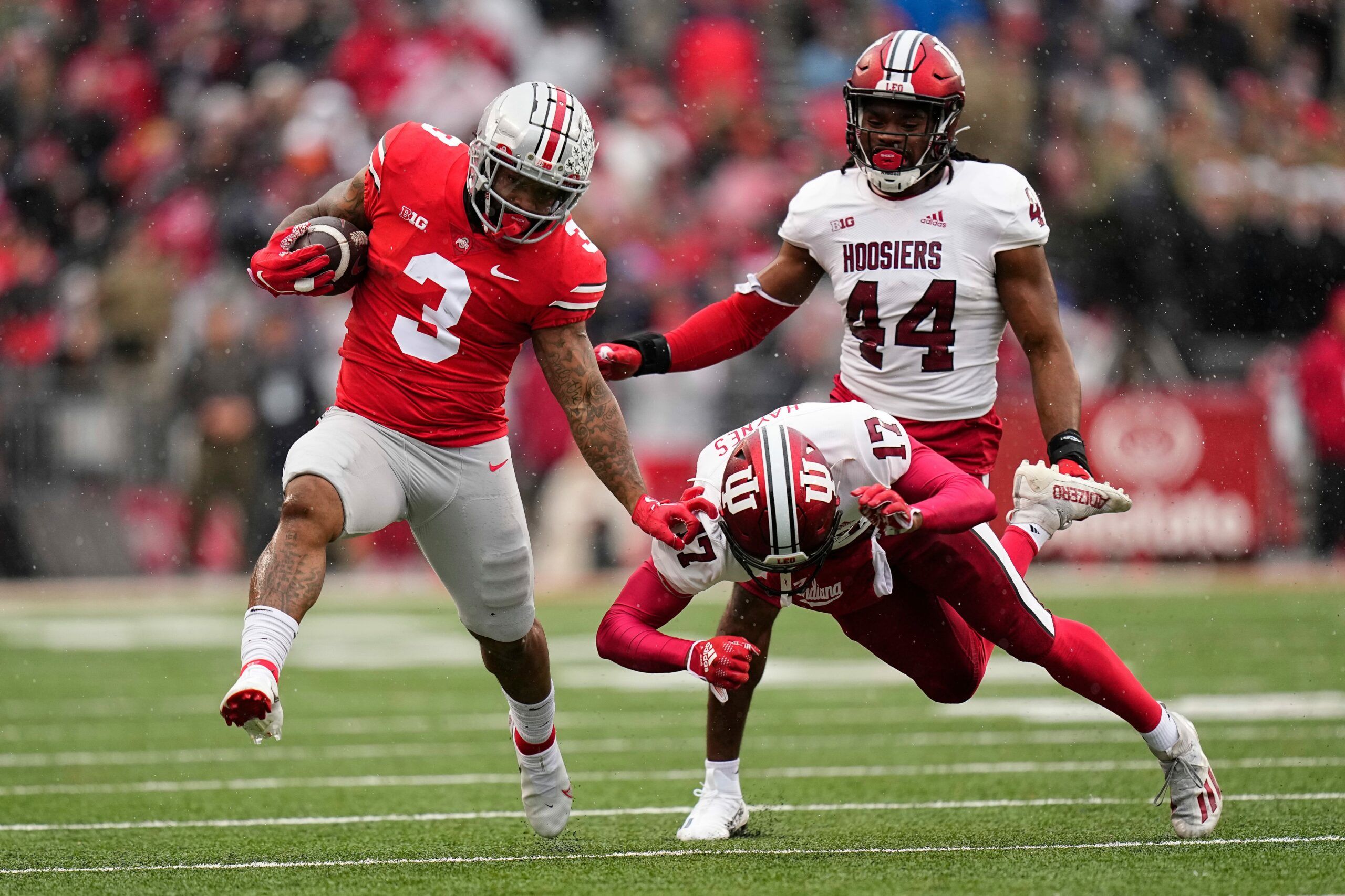 This chart shows why Ohio State running back Miyan…
