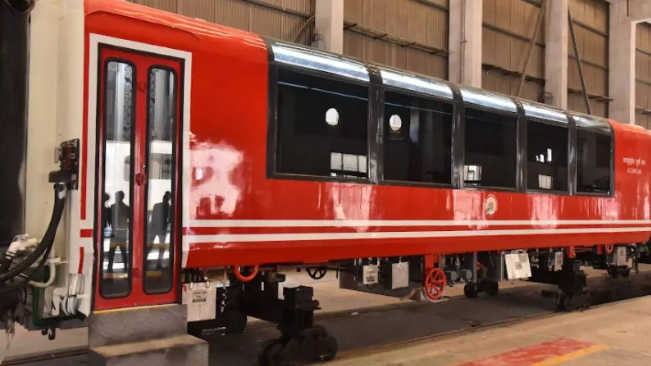 Rail Coach Factory unveils narrow gauge coaches for…