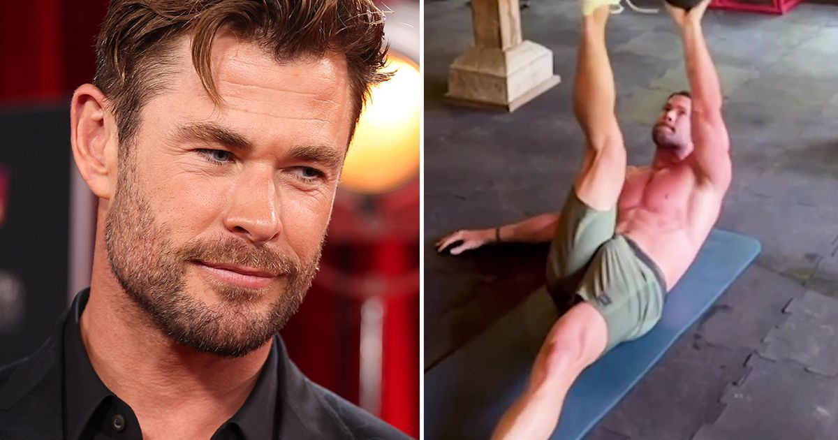 Chris Hemsworth suffers major wardrobe malfunction in…