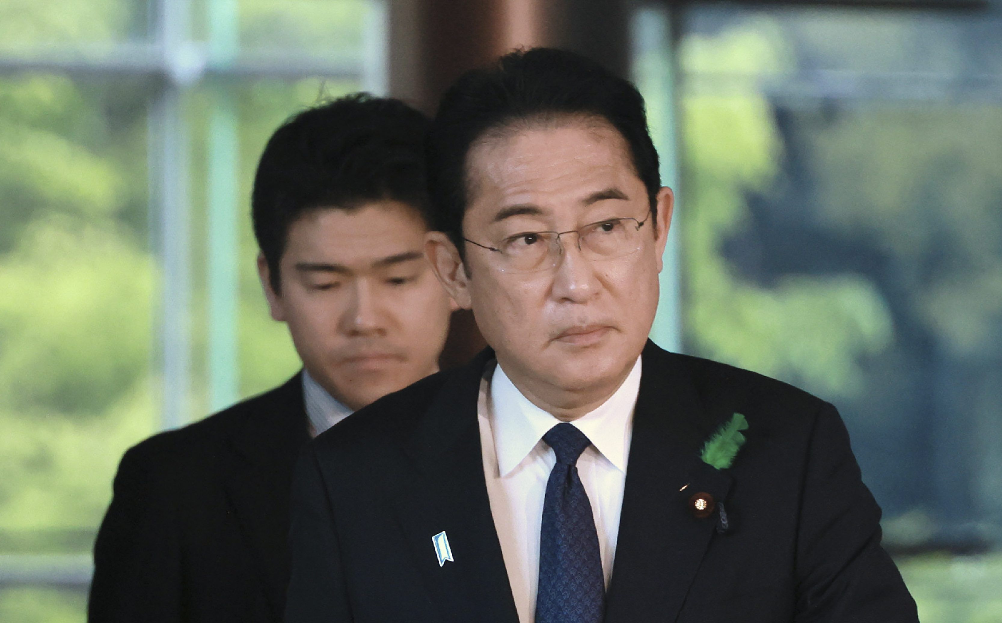 Japan’s Kishida sacks son as aide over ‘inappropriate…