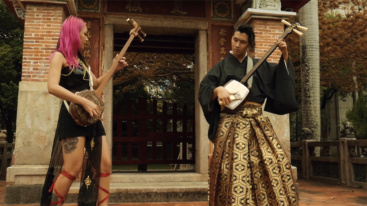 Watch this epic cover of AC/DC's Thunderstruck played…
