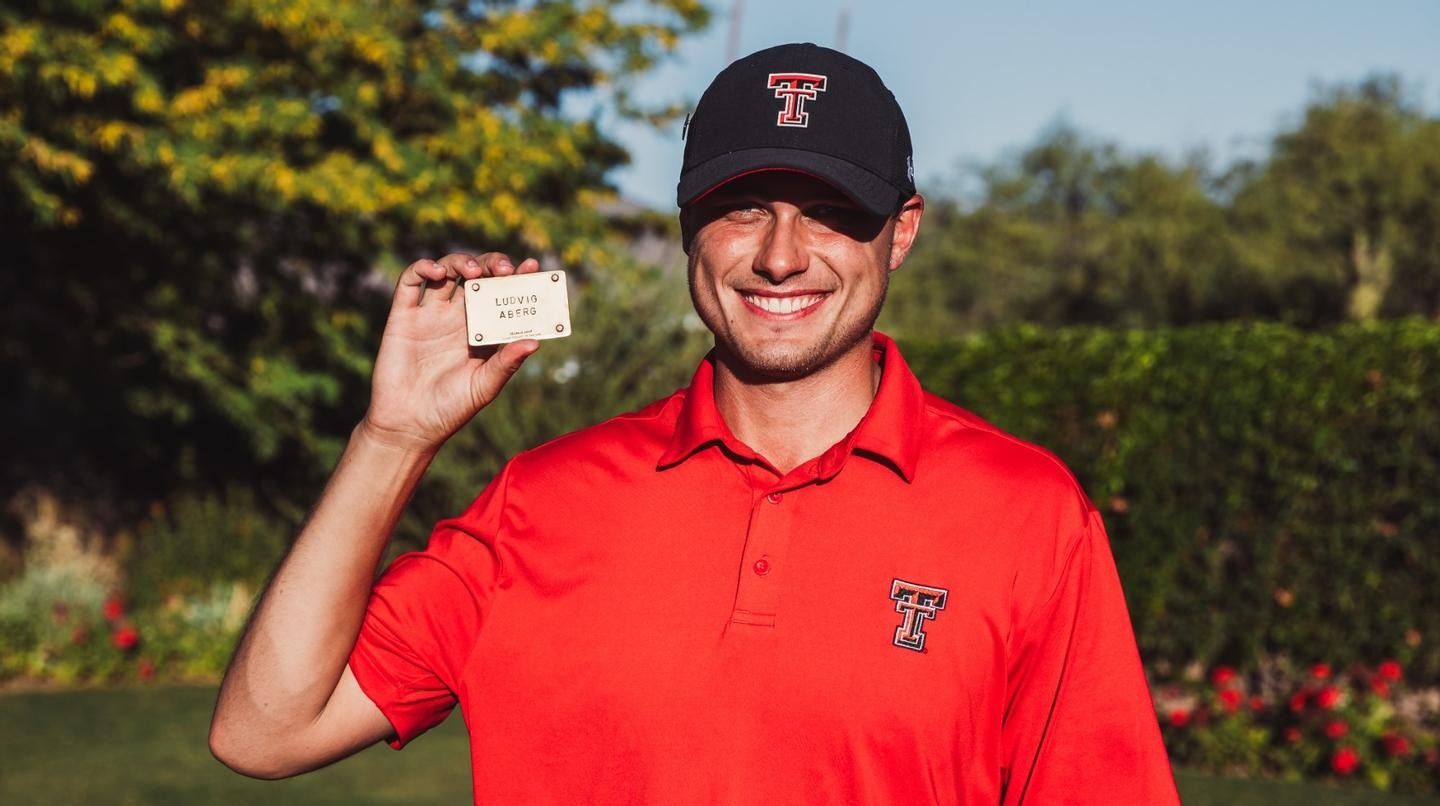 Texas Tech’s Ludvig Aberg finishes first in 2023 PGA…