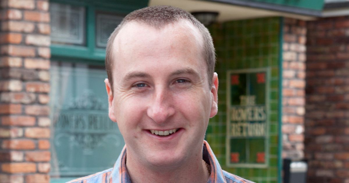 Corrie's Andy Whyment enjoys boys day out with…