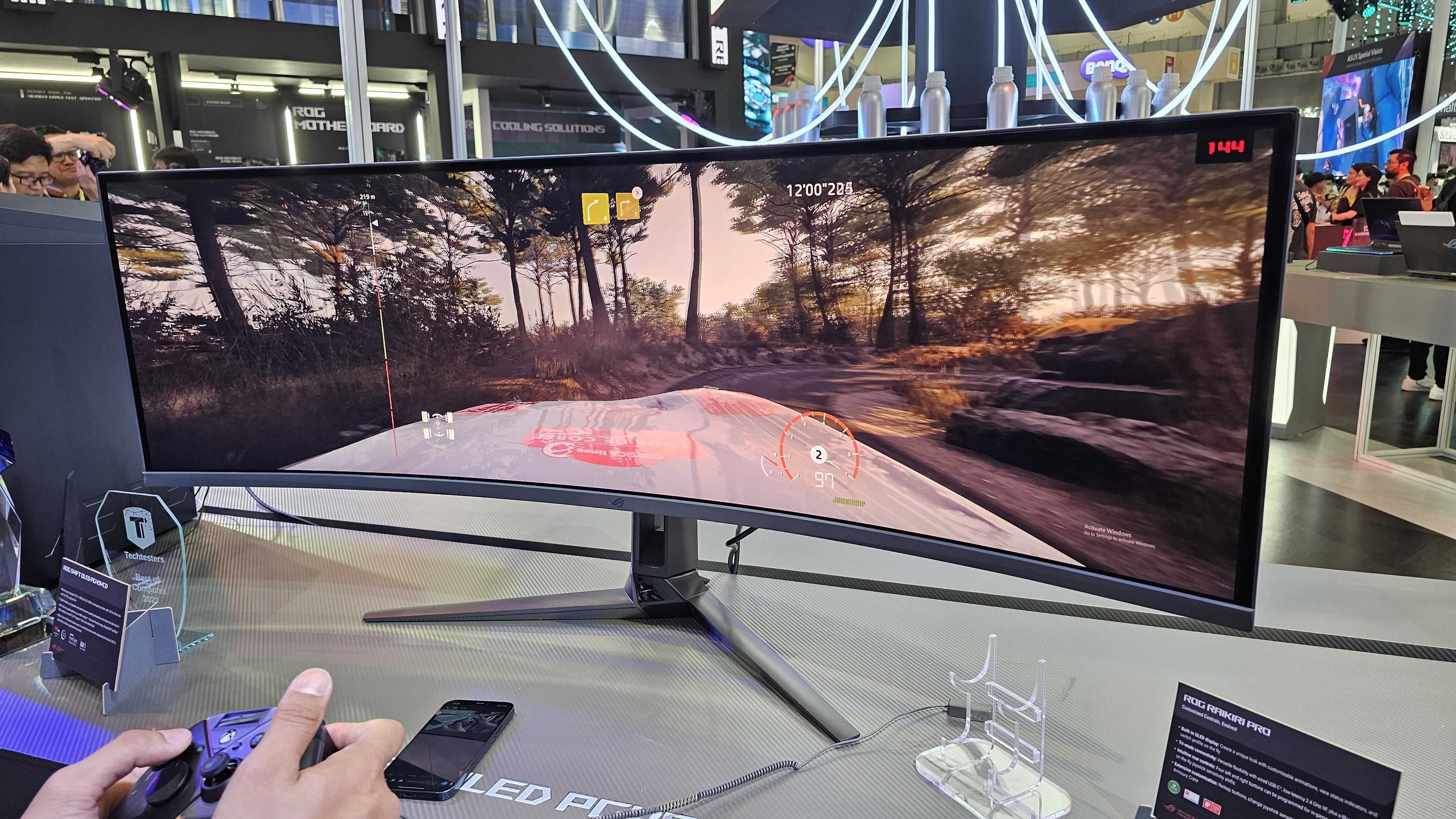 Asus' 49-inch, 5K QD-OLED Gaming Monitor Will Blow…