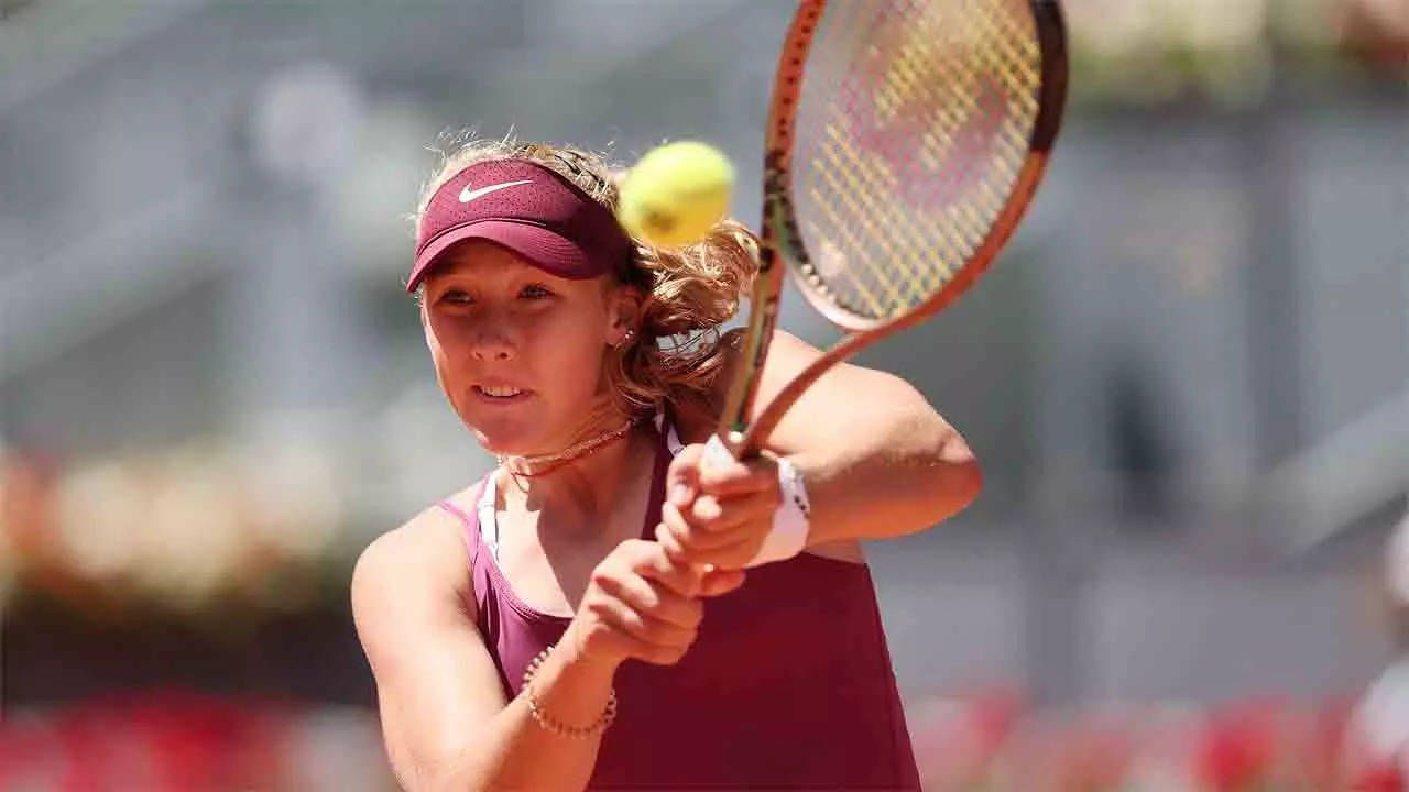 Mirra Andreeva is cool on Grand Slam debut