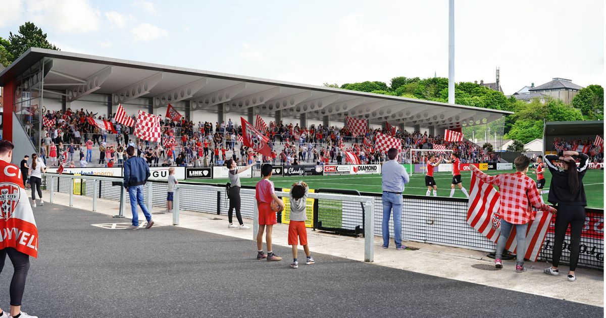 Plans for new terrace at the Brandywell set out in…