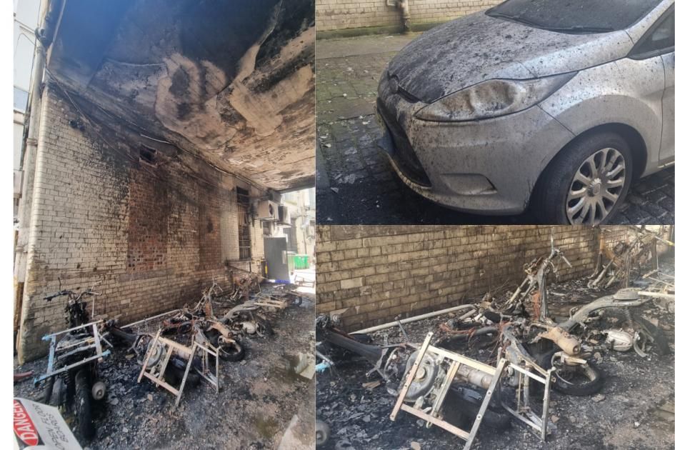 Shocking pictures reveal damage after fire in Glasgow