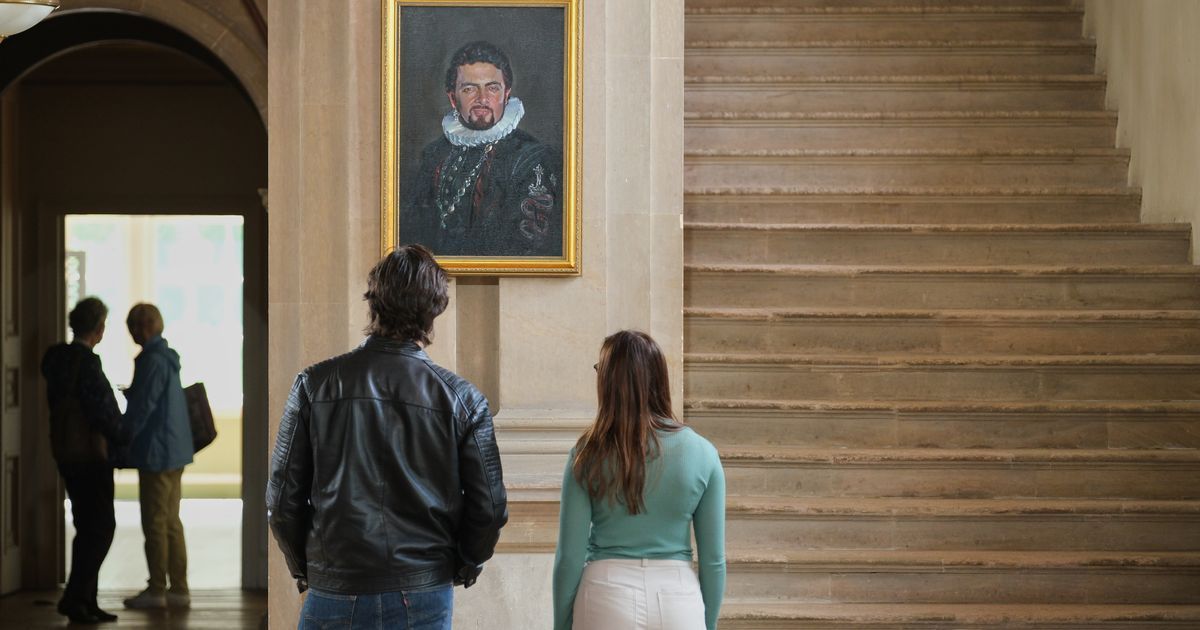 Blackadder portrait appears at historic mansion house…