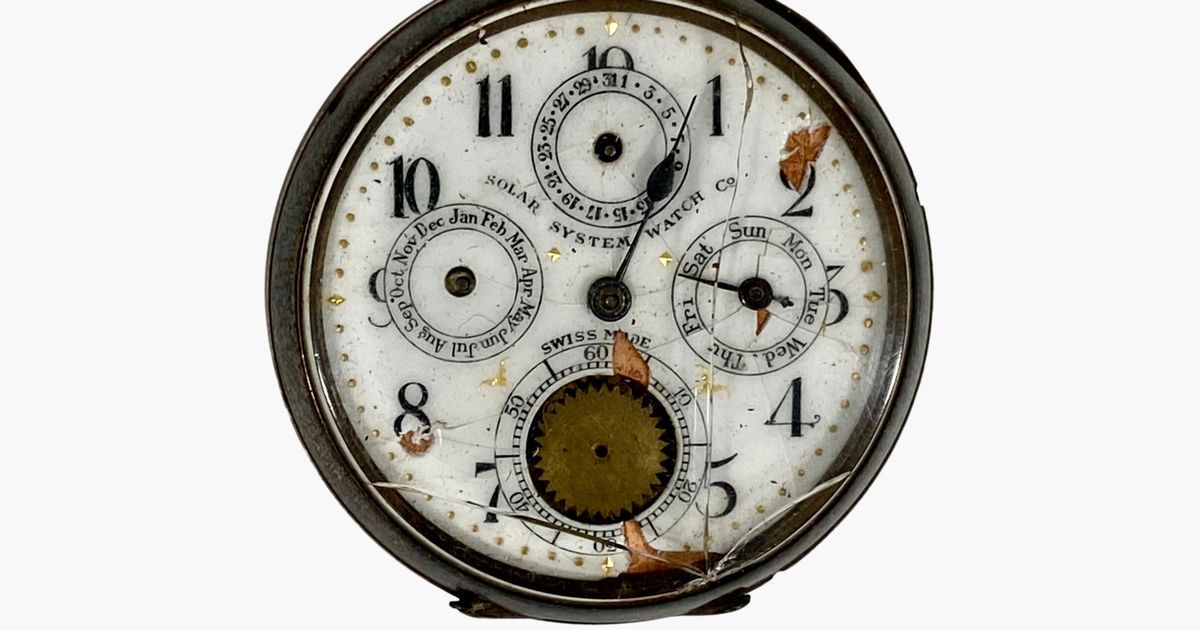 Famous Scottish sea captain's pocket watch now on…