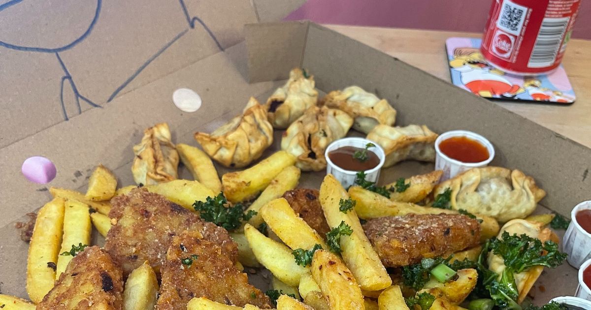 Inside the Simpson's-themed vegan café that people are…