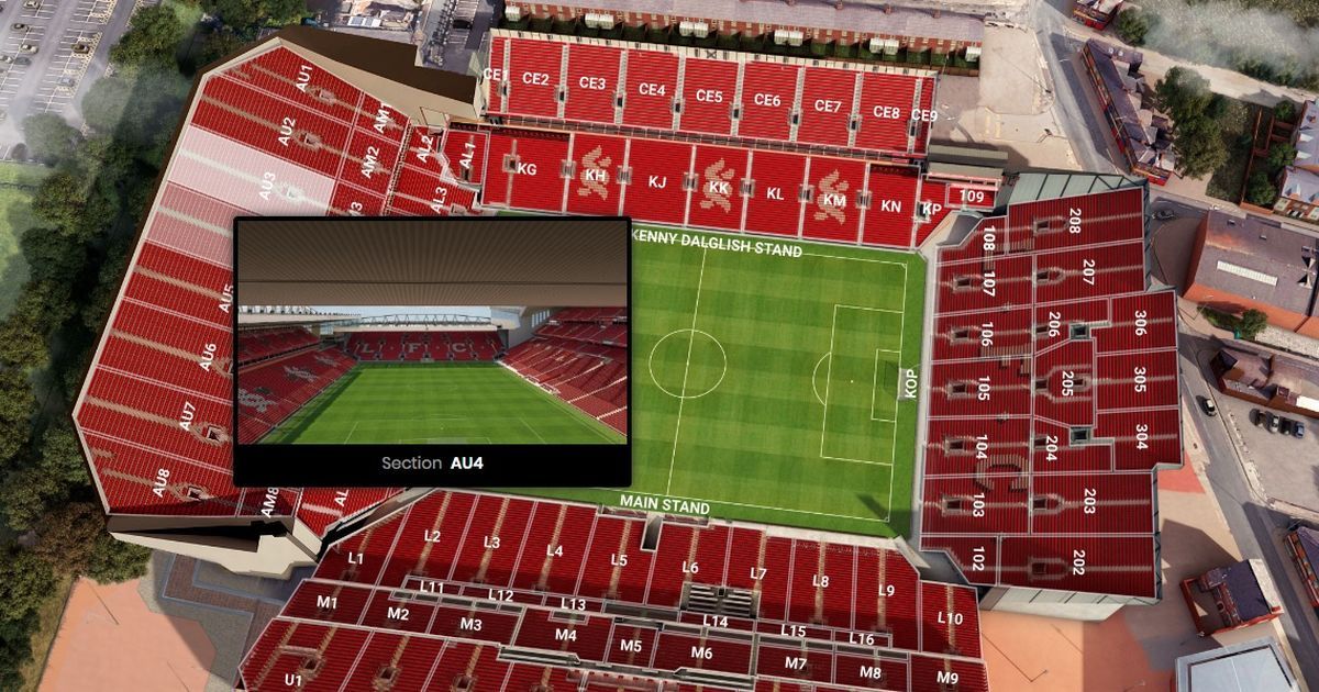 Inside look at Liverpool’s stadium expansion as…