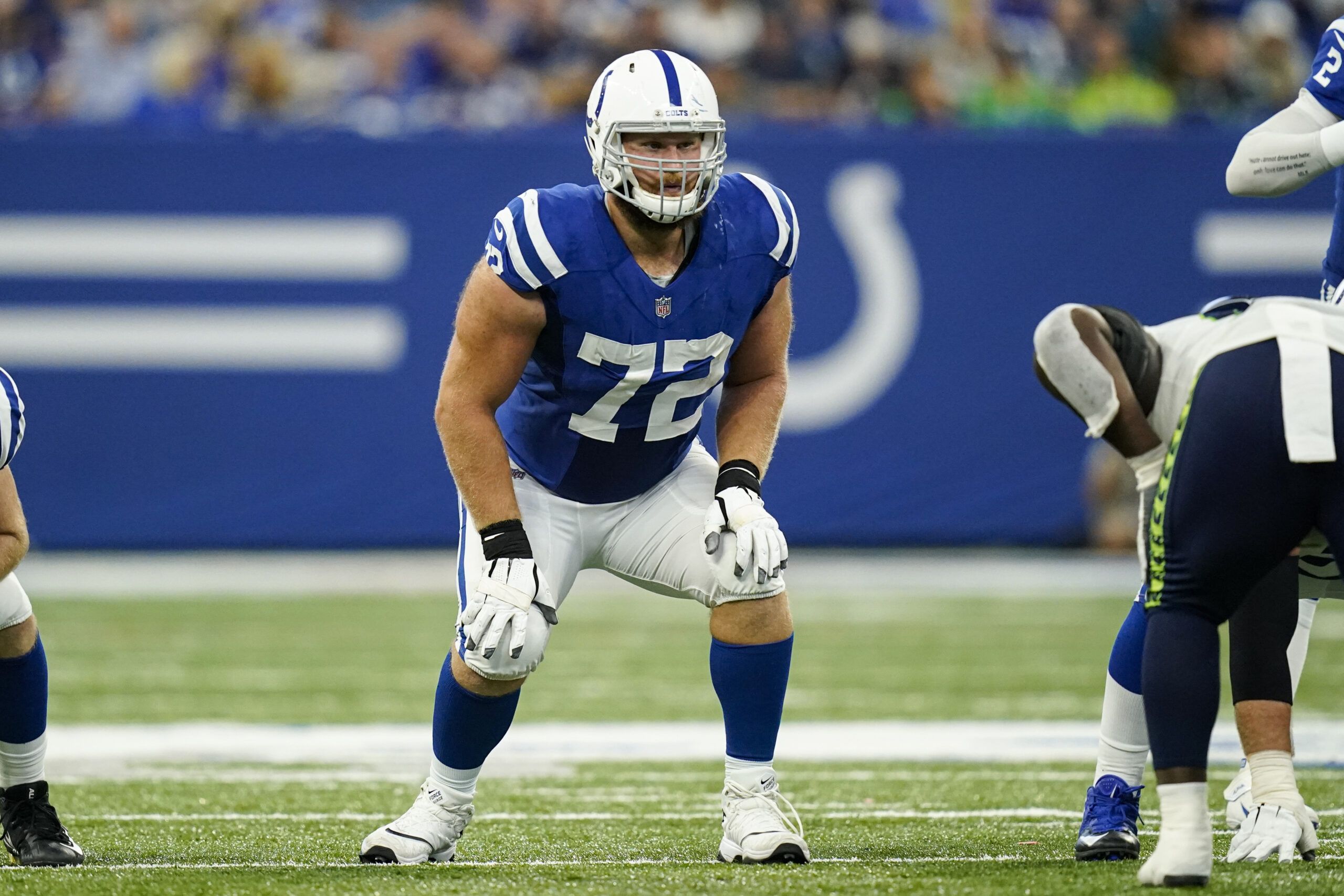 Colts’ Braden Smith returned to practice from leg…