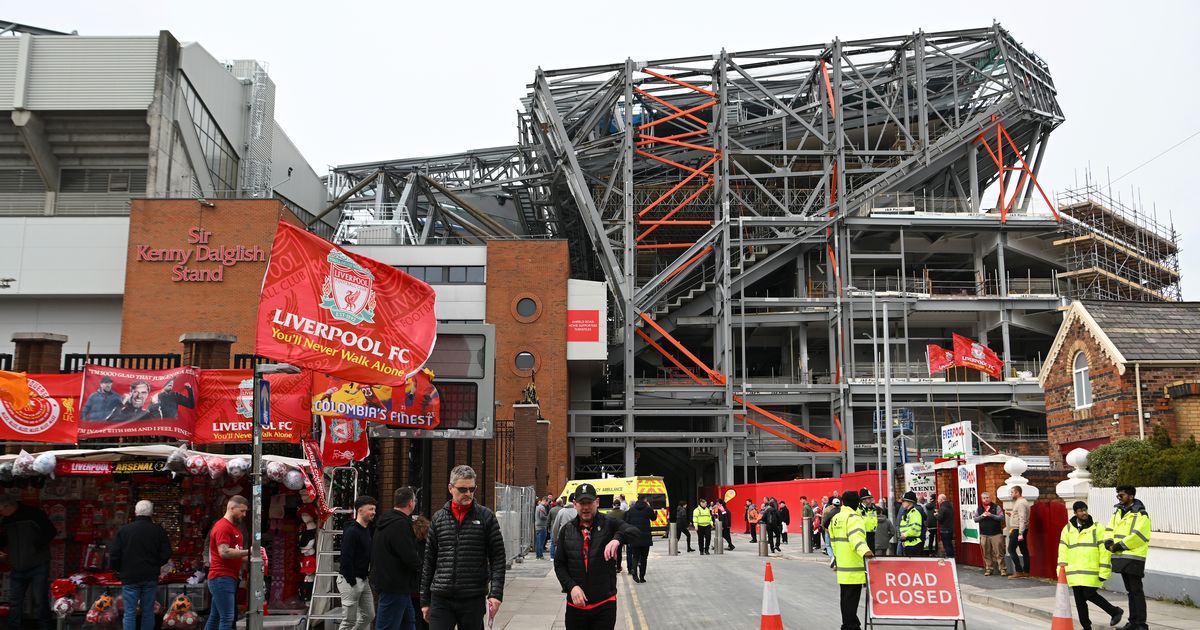 Anfield Road expansion reaches new landmark after huge…