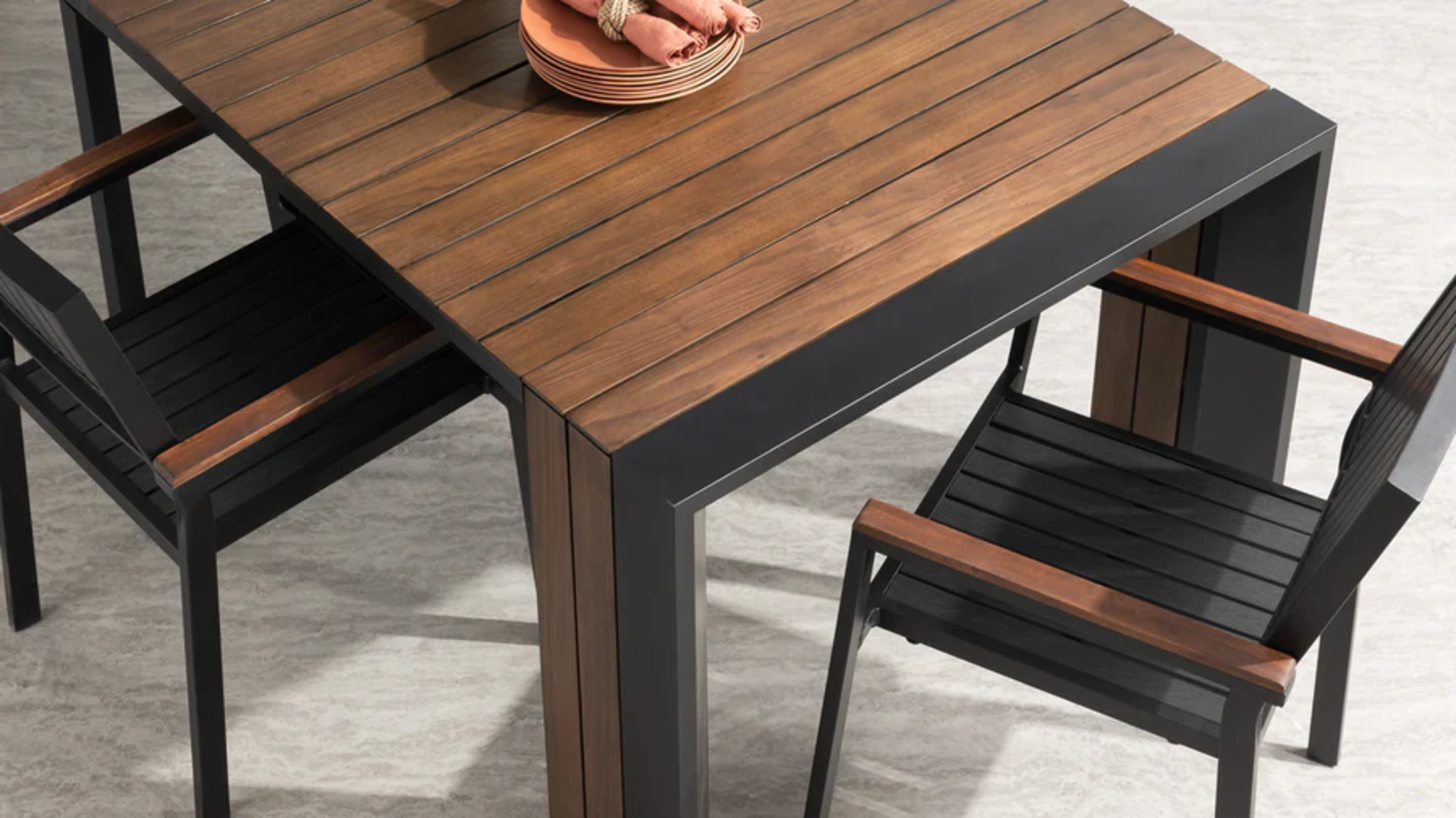 This viral patio table can seat up to 12, yet still…