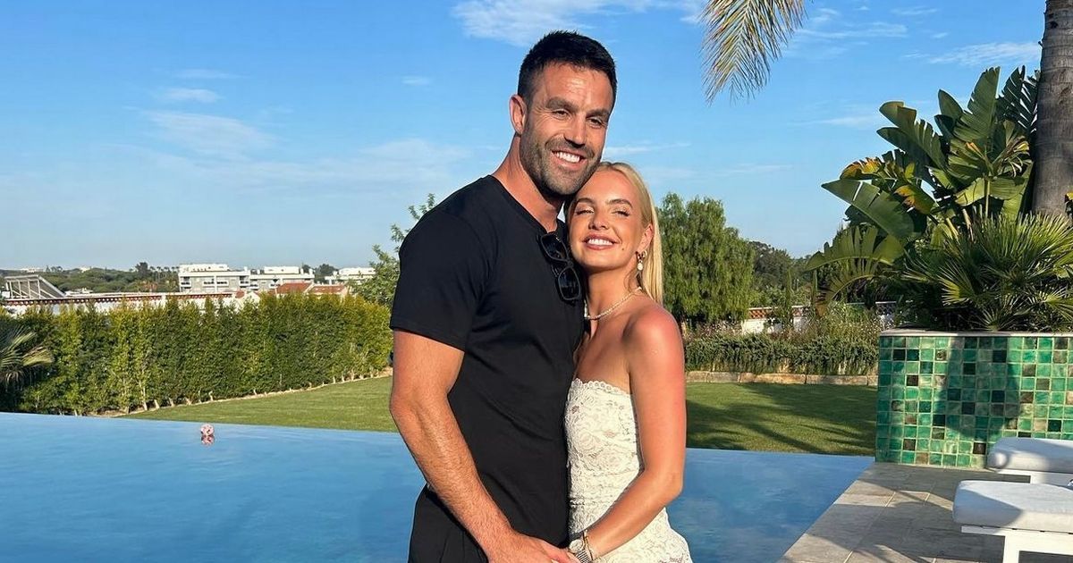 Joanna Cooper and Conor Murray pictured together prior…