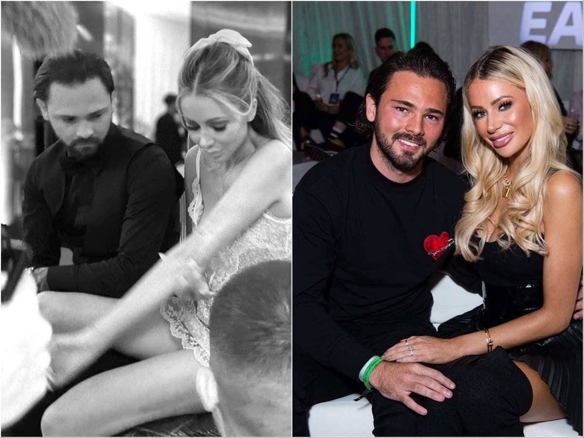 Love Islands Olivia Attwood And Husband Bradley Dack 2947