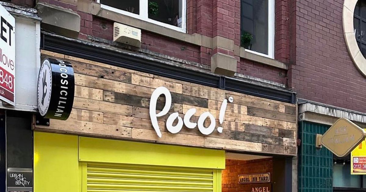 New Poco Sicilian in Leeds city centre reveals new…