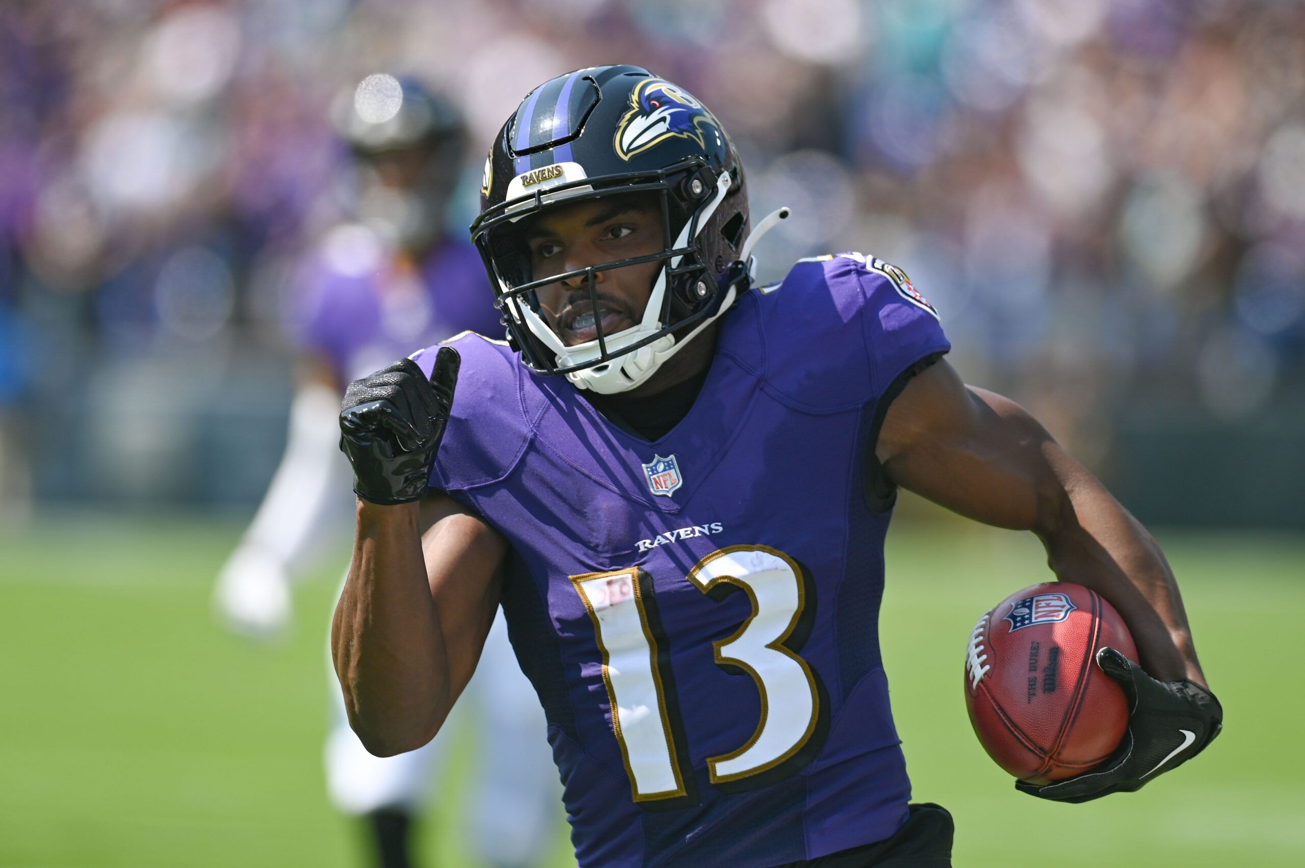 Ravens WR coach Greg Lewis shares first impressions of…
