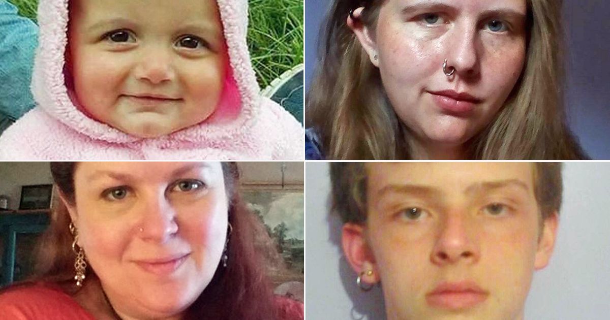 House of horrors where teens and baby killed in fire…