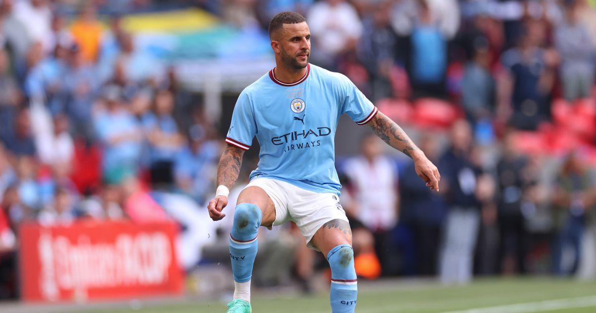 Kyle Walker makes Man City Champions League final…