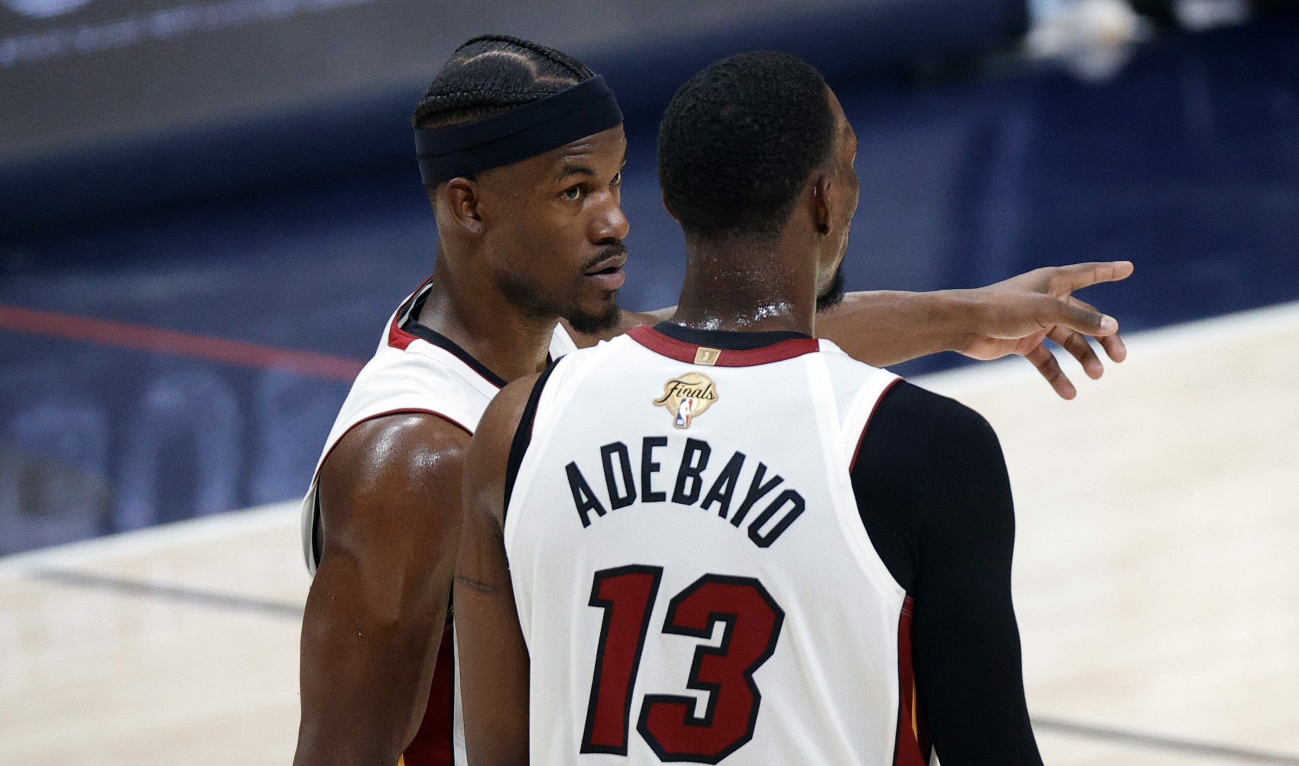 Jimmy Butler successfully distracted Bam Adebayo at…