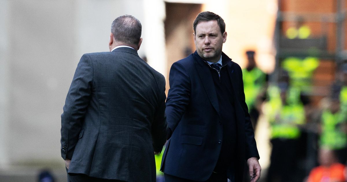 Rangers had Ange running scared and he bolted to…