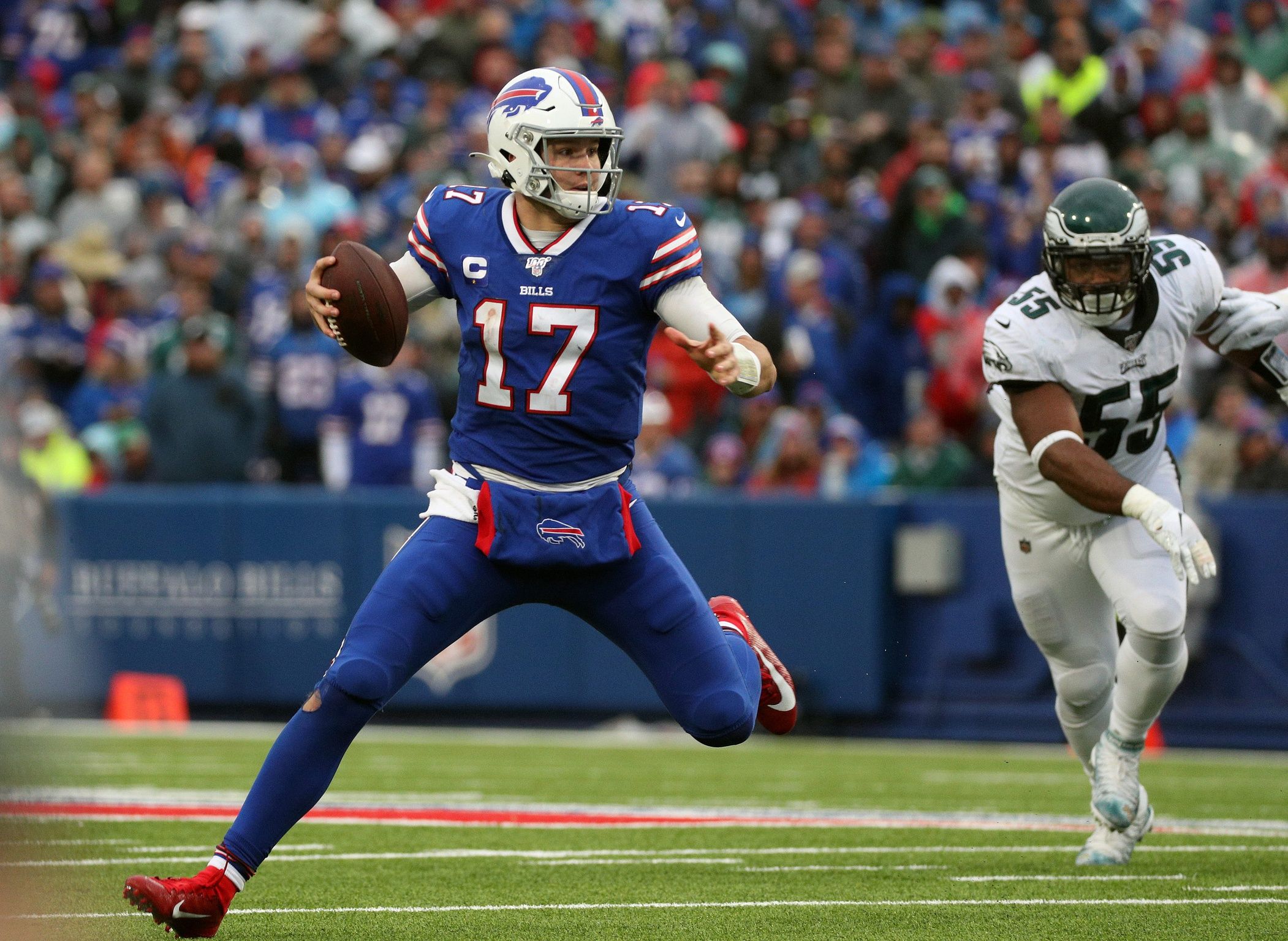 National reaction to Bills’ QB Josh Allen landing…