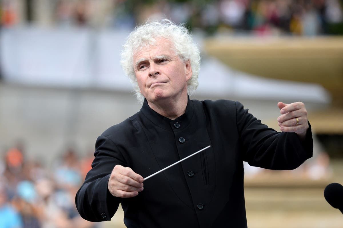 Bronze bust honouring conductor Sir Simon Rattle to be…