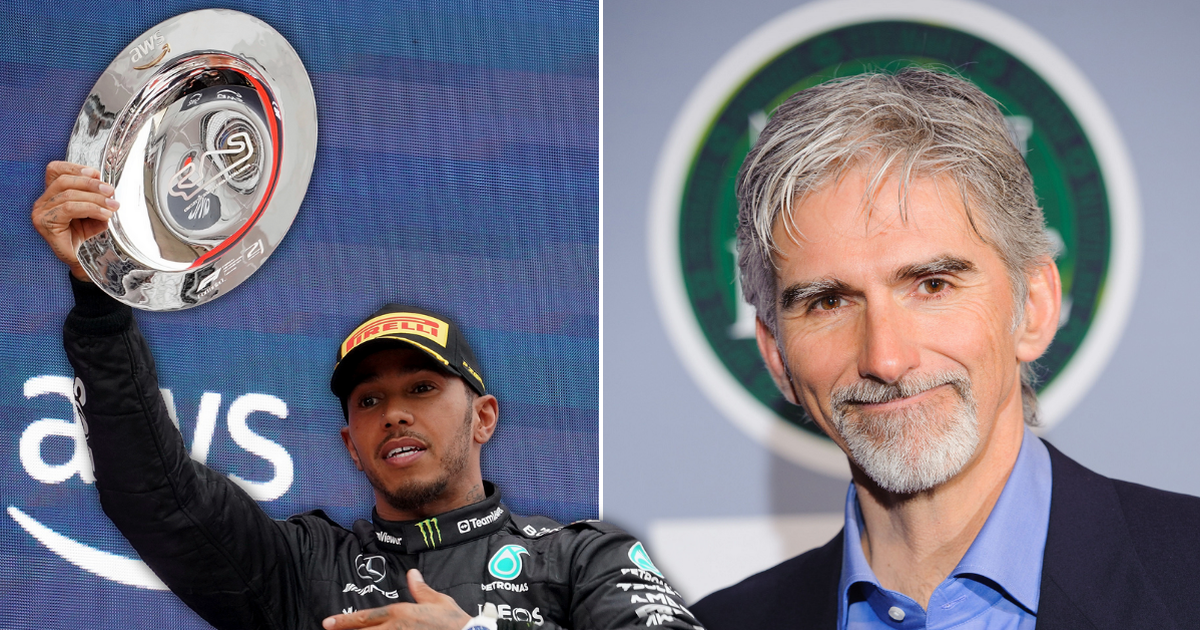 Damon Hill spots "good sign" for Lewis Hamilton as…