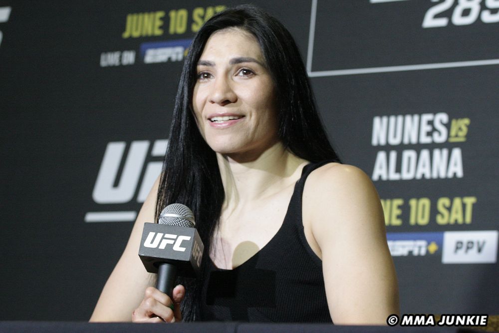 Irene Aldana sees Amanda Nunes as GOAT but won’t let…