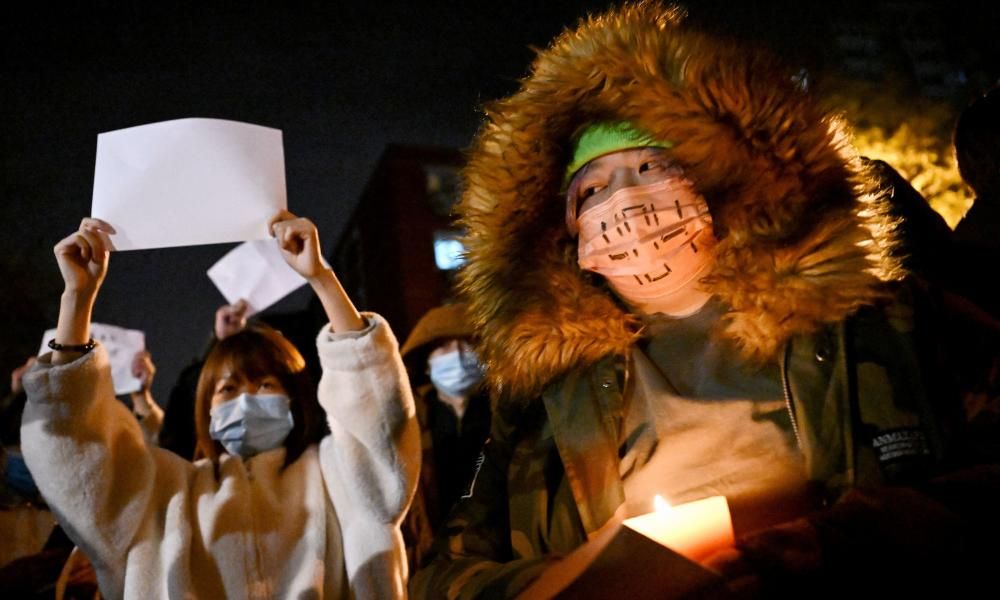 Uyghur student convicted after posting protests video…