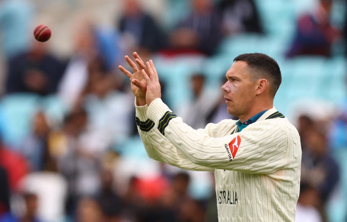 Scott Boland, Australia’s English-style bowler, fires…