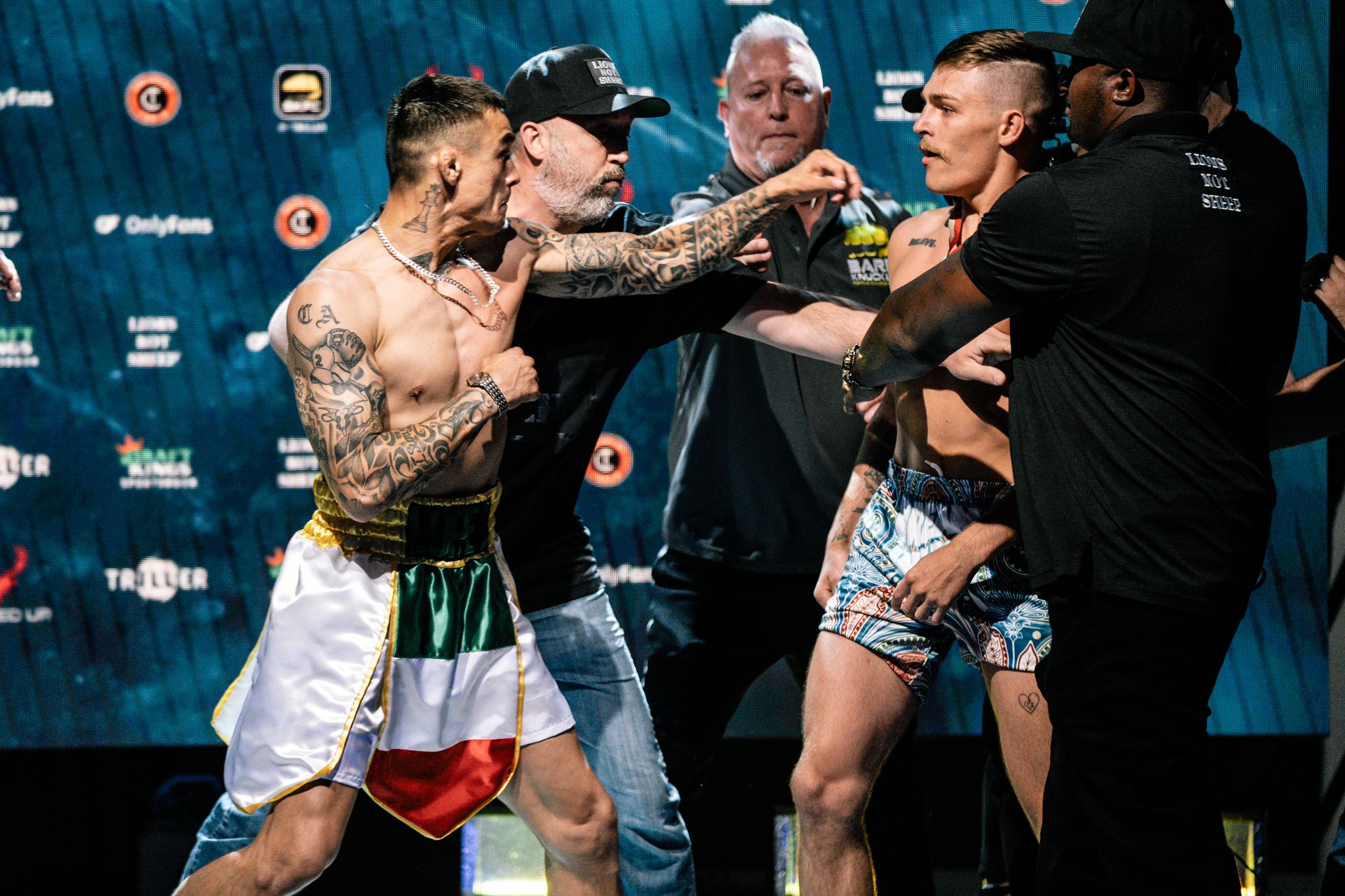 Photos: BKFC 44 weigh-ins and fighter faceoffs