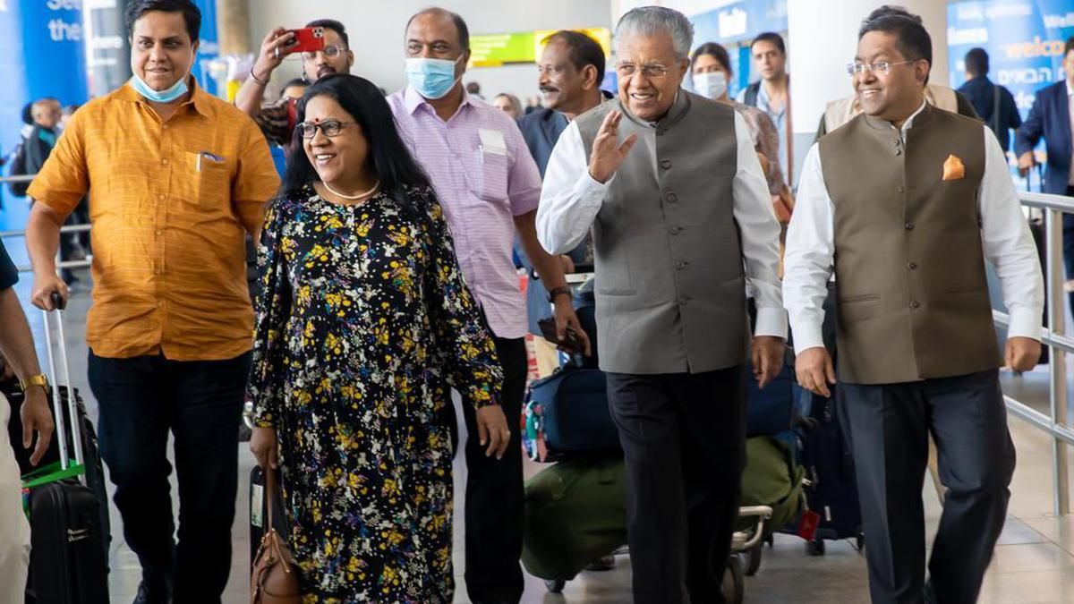 Kerala Chief Minister arrives in New York