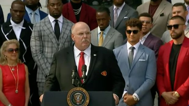 Andy Reid Describing White House Menu Is the Most…