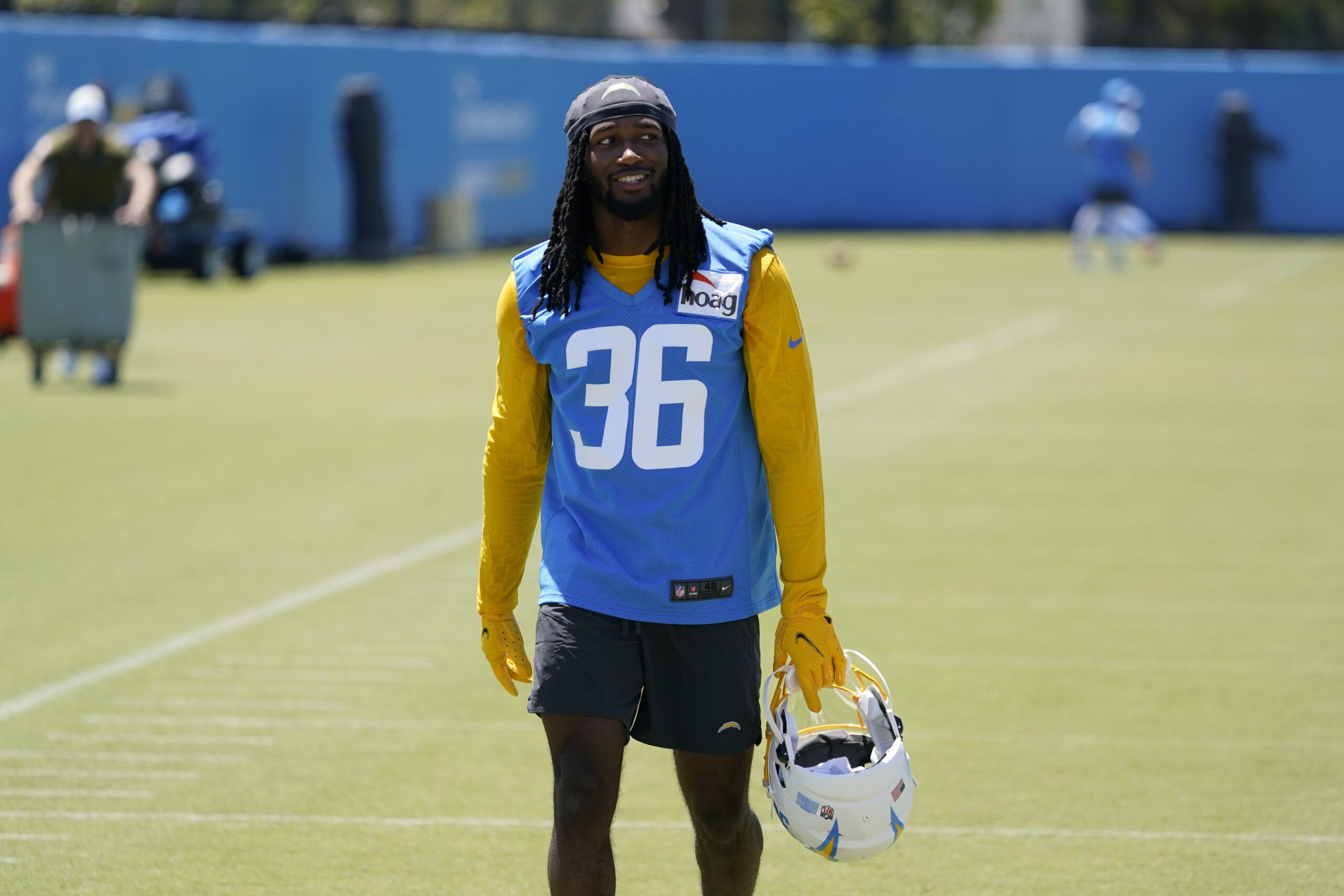 Chargers DC Derrick Ansley on DB Ja’Sir Taylor: ‘He is…