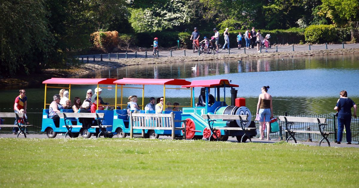 The beautiful Gateshead park with its own gothic…