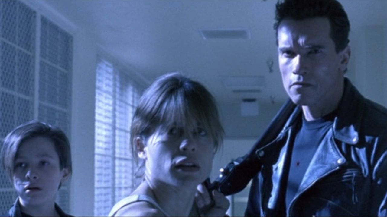 The Two Times Arnold Schwarzenegger And Linda Hamilton…