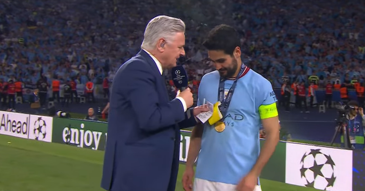 BT Sport's Des Kelly explains Ilkay Gundogan autograph…