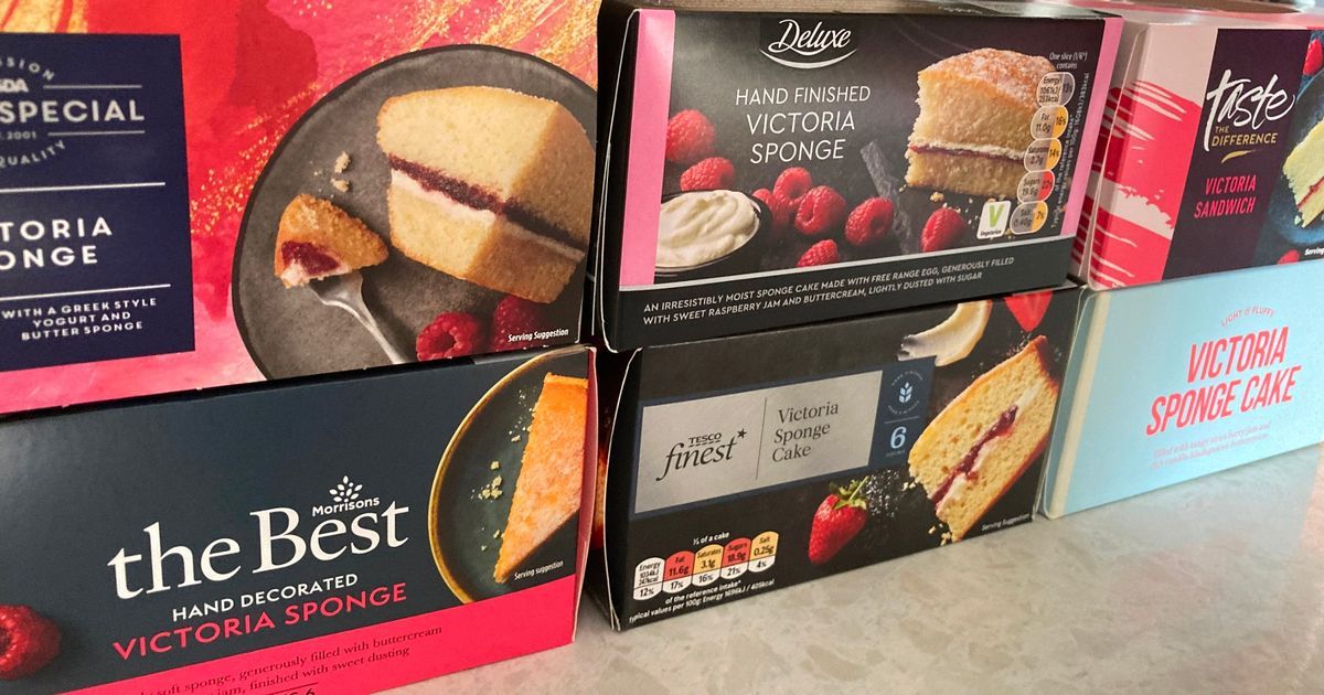We tried Victoria sponges from every supermarket and…