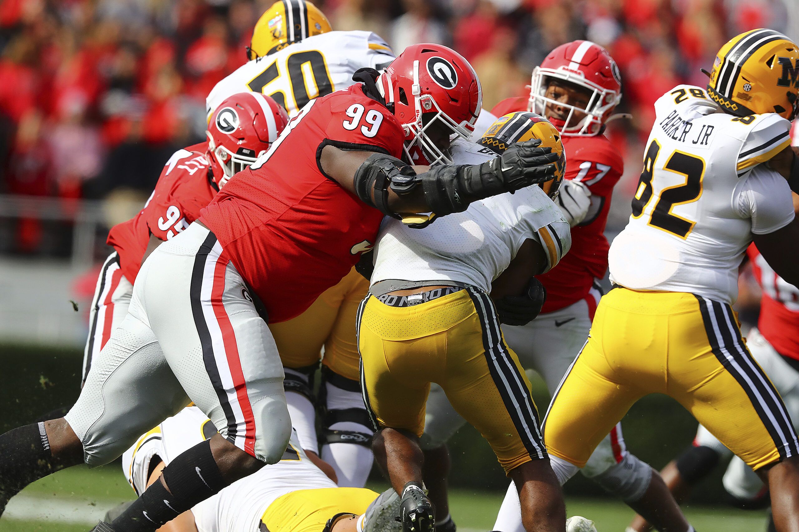 Jordan Davis talks chemistry with former Georgia…