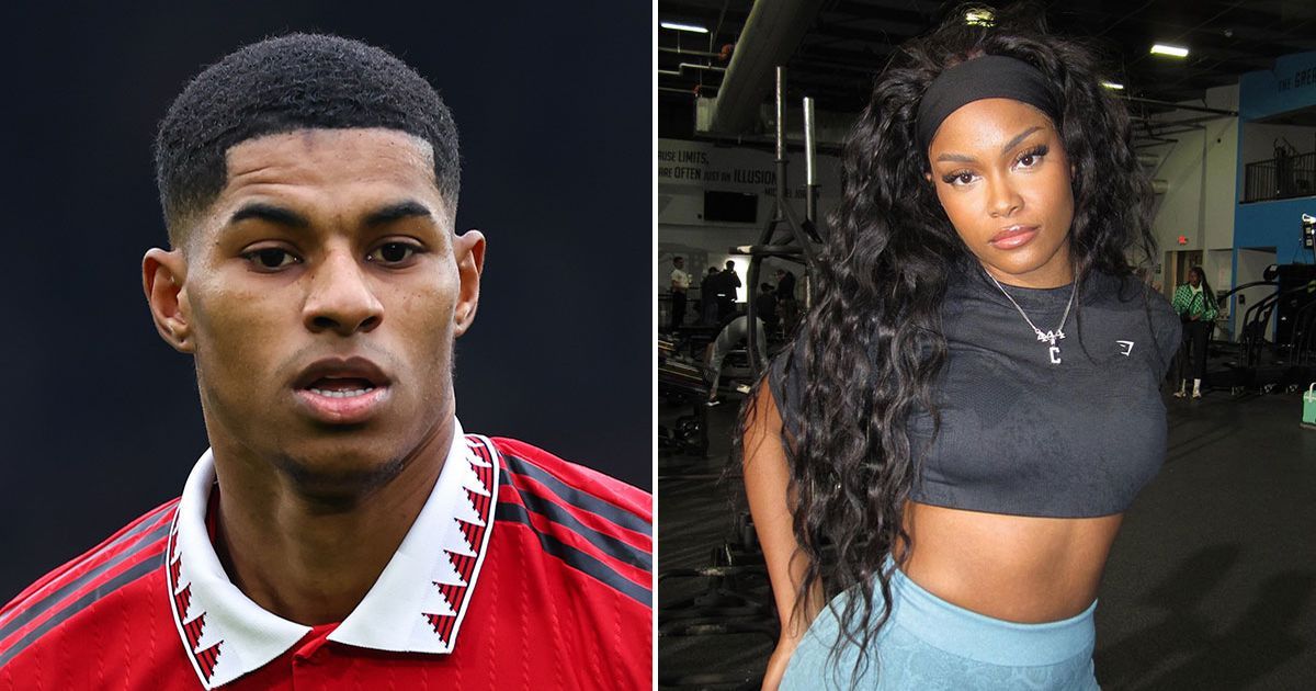 Marcus Rashford spotted looking cosy with female…