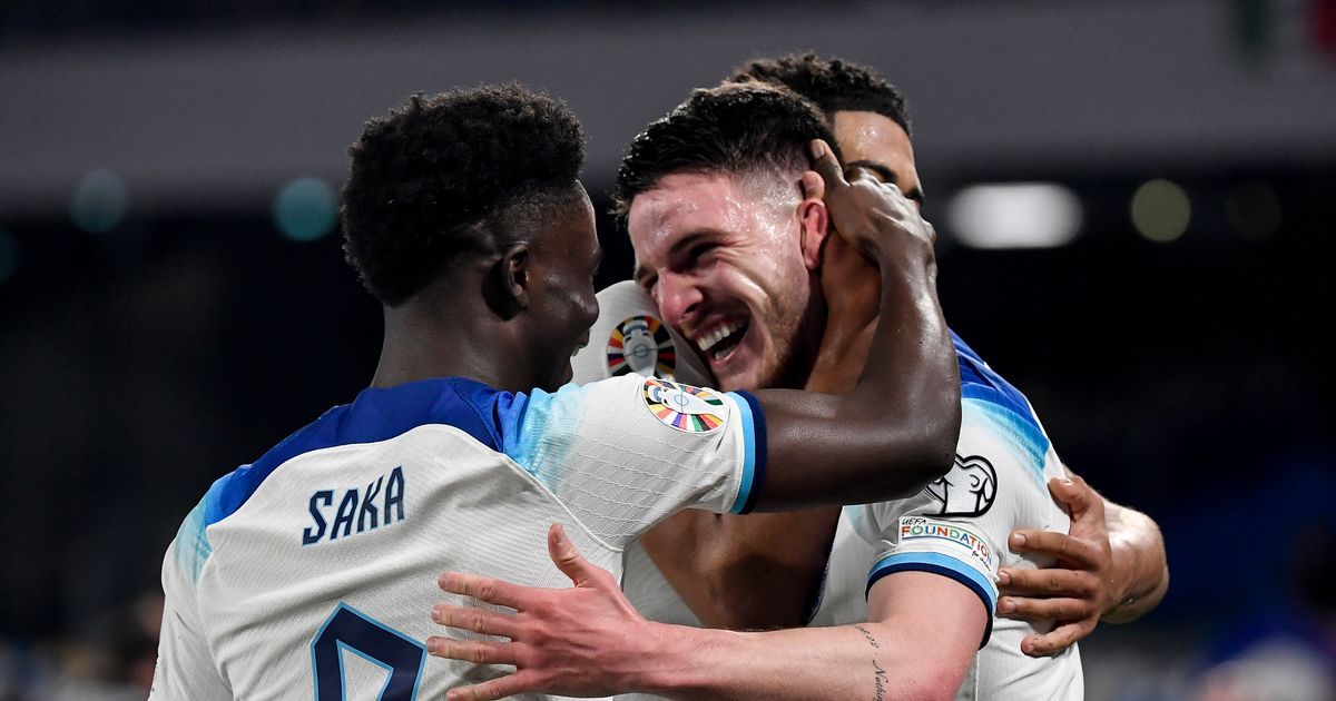 Declan Rice prepares to practice Bukayo Saka link-up…