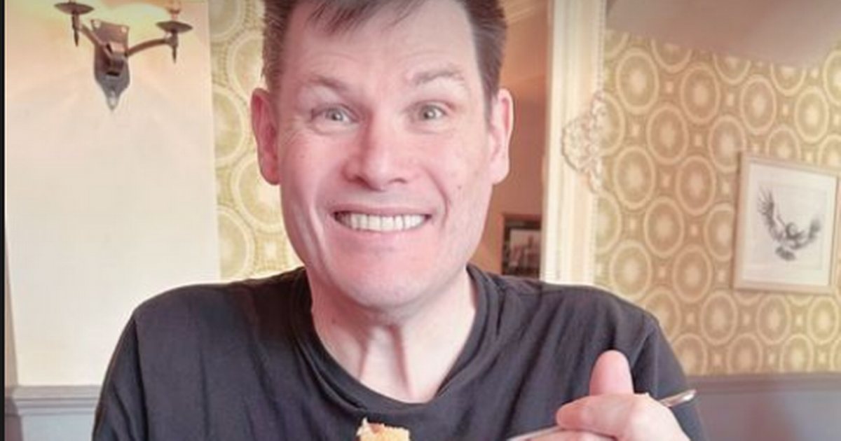 The Chase's Mark Labbett looks slimmer than ever as he…