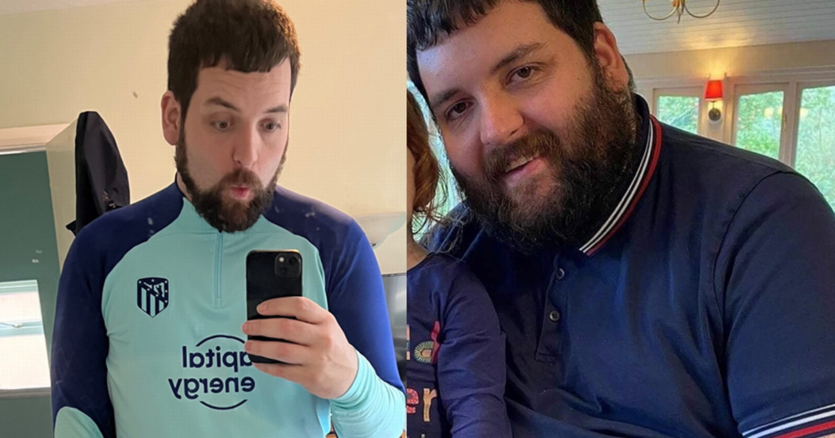 25st dad who gorged on crisps and energy drinks sheds…