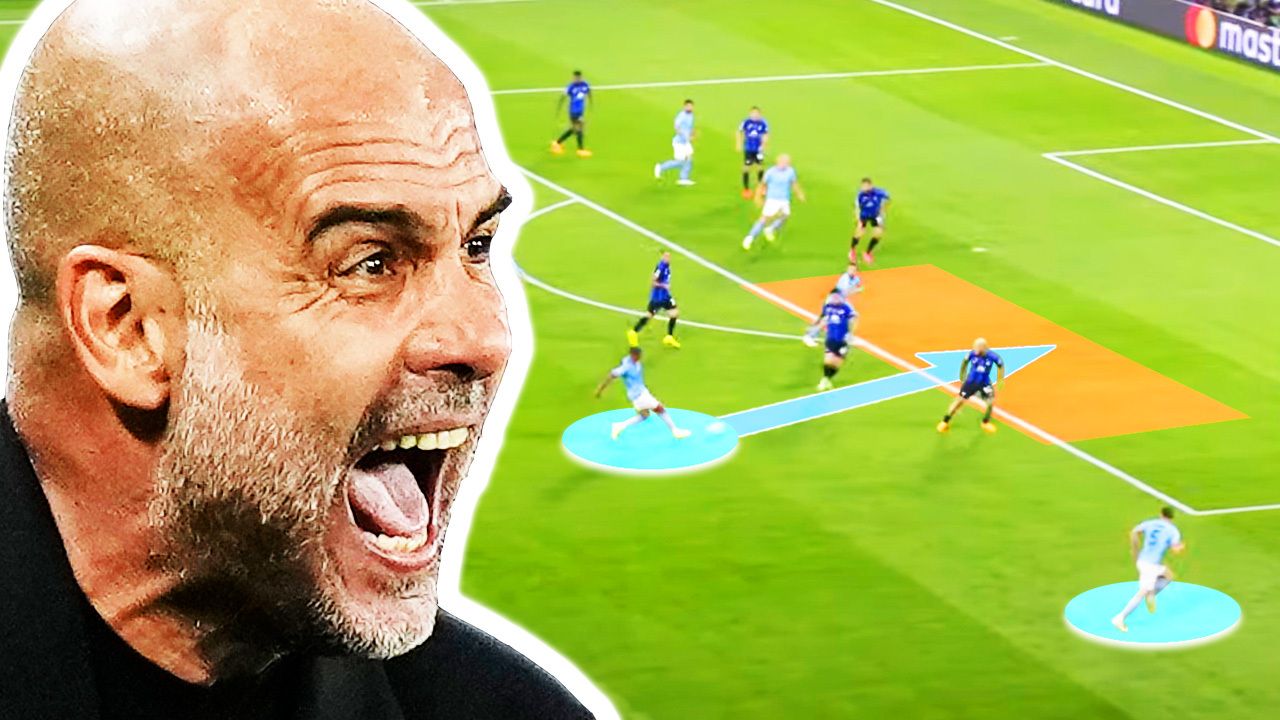 How Pep Guardiola's genius tactical change won…