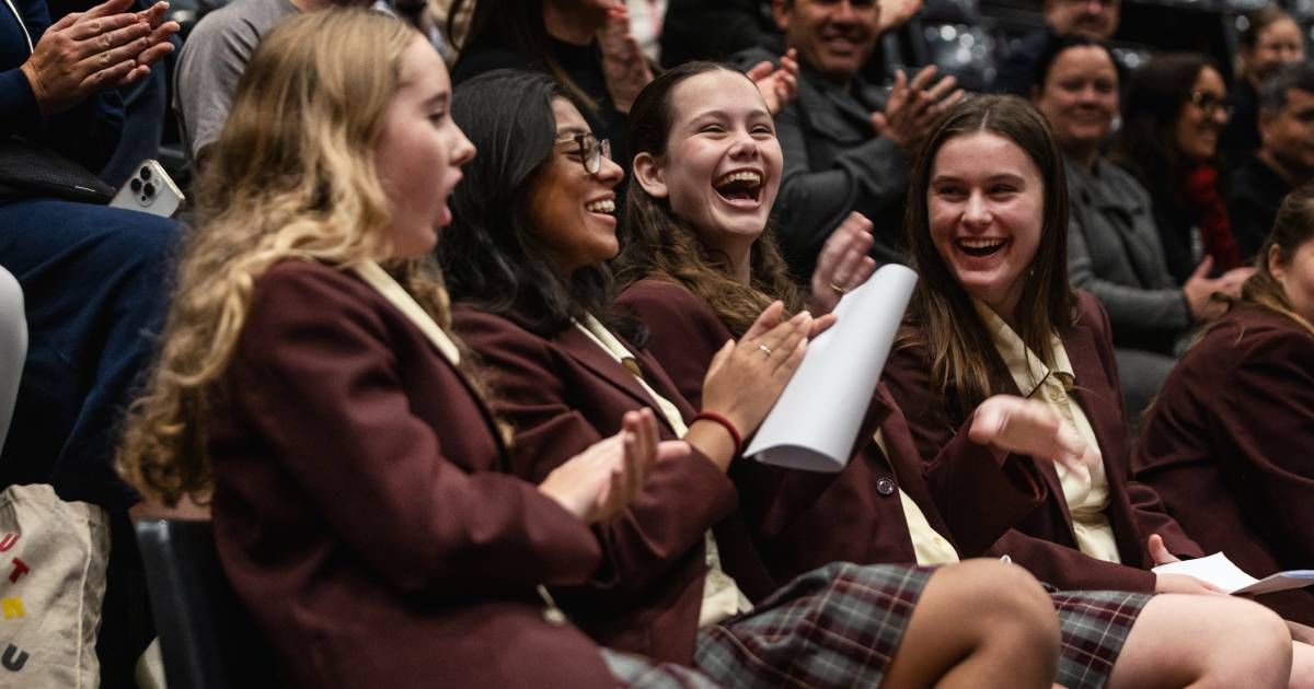 'We're pretty proud': students set a firm foundation…