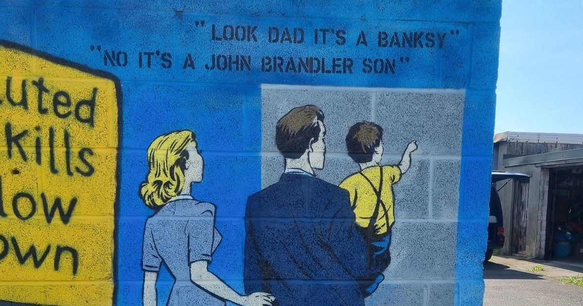 The original home of Port Talbot's Banksy has been…